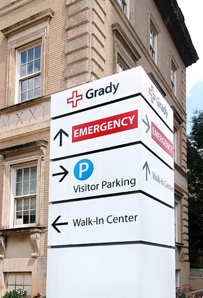 Grady Hospital Campus Wayfinding - Gresham Smith