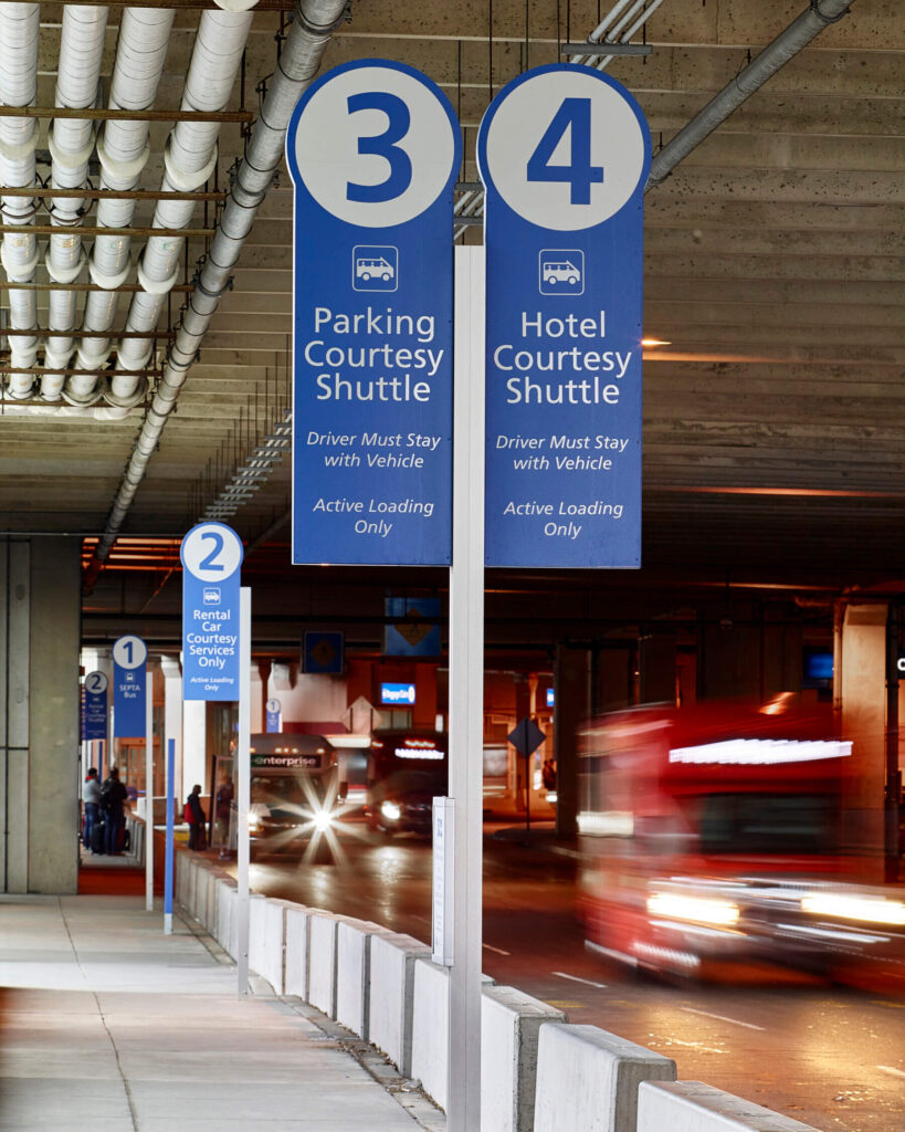 Philadelphia International Airport (PHL) – Wayfinding and Signage Upgrade - Gresham Smith