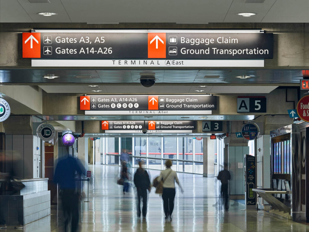 Philadelphia International Airport (PHL) – Wayfinding and Signage ...