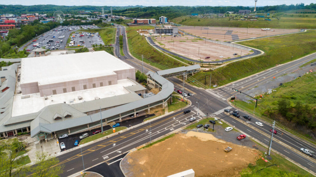 LeConte Center at Pigeon Forge Parking Lot Drainage Design - Gresham Smith