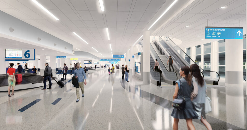 Charlotte Douglas International Airport (CLT) – Terminal Lobby ...
