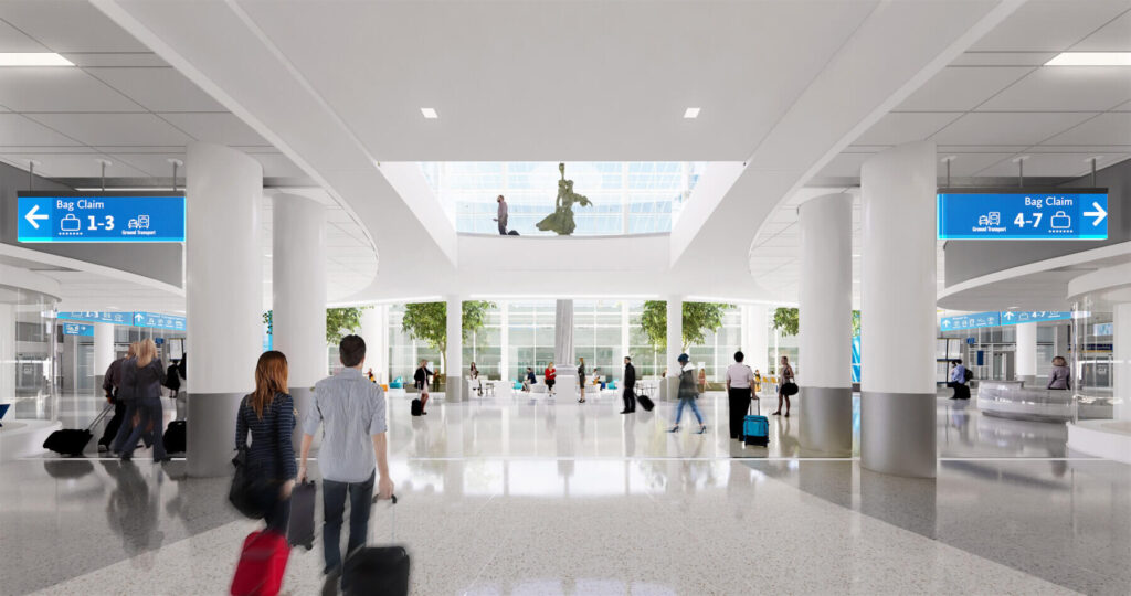 Charlotte Douglas International Airport (CLT) – Terminal Lobby ...