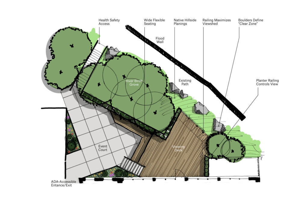Leadership Louisville Center Community Courtyard - Gresham Smith