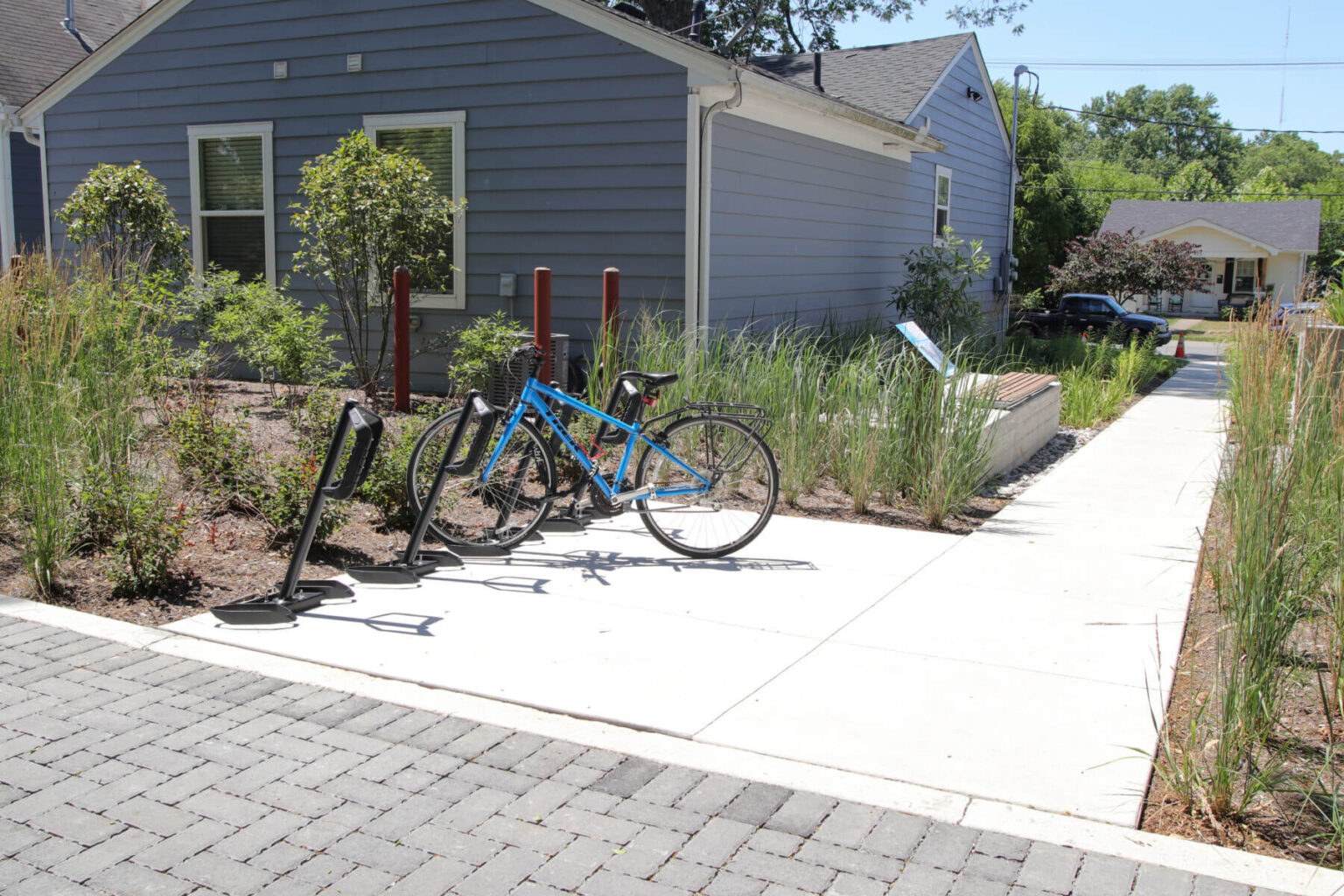Rain Gardens at 900 Block - Gresham Smith
