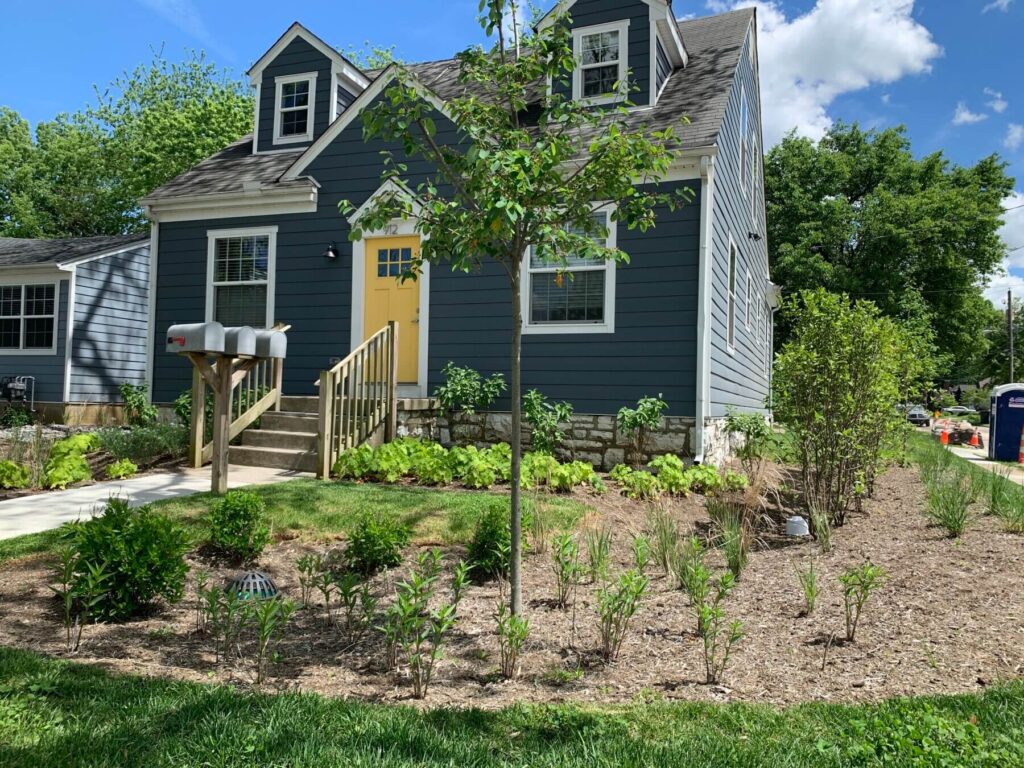Rain Gardens at 900 Block - Gresham Smith