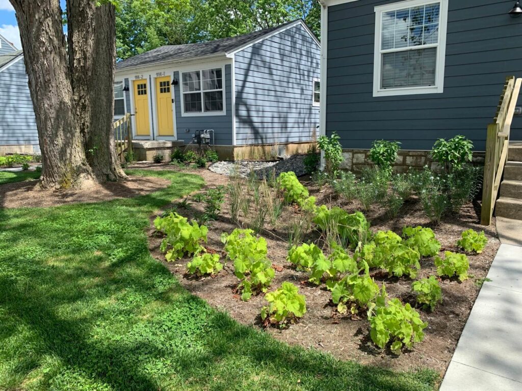 Rain Gardens at 900 Block - Gresham Smith