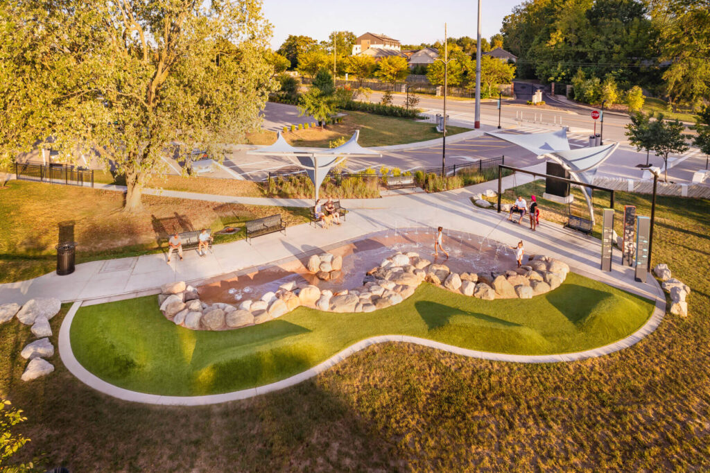 Charles Young Park Splash! - Gresham Smith