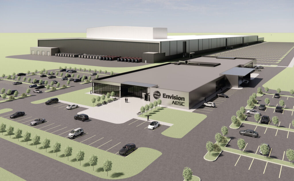 Envision AESC Electric Vehicle Battery Plant - Gresham Smith