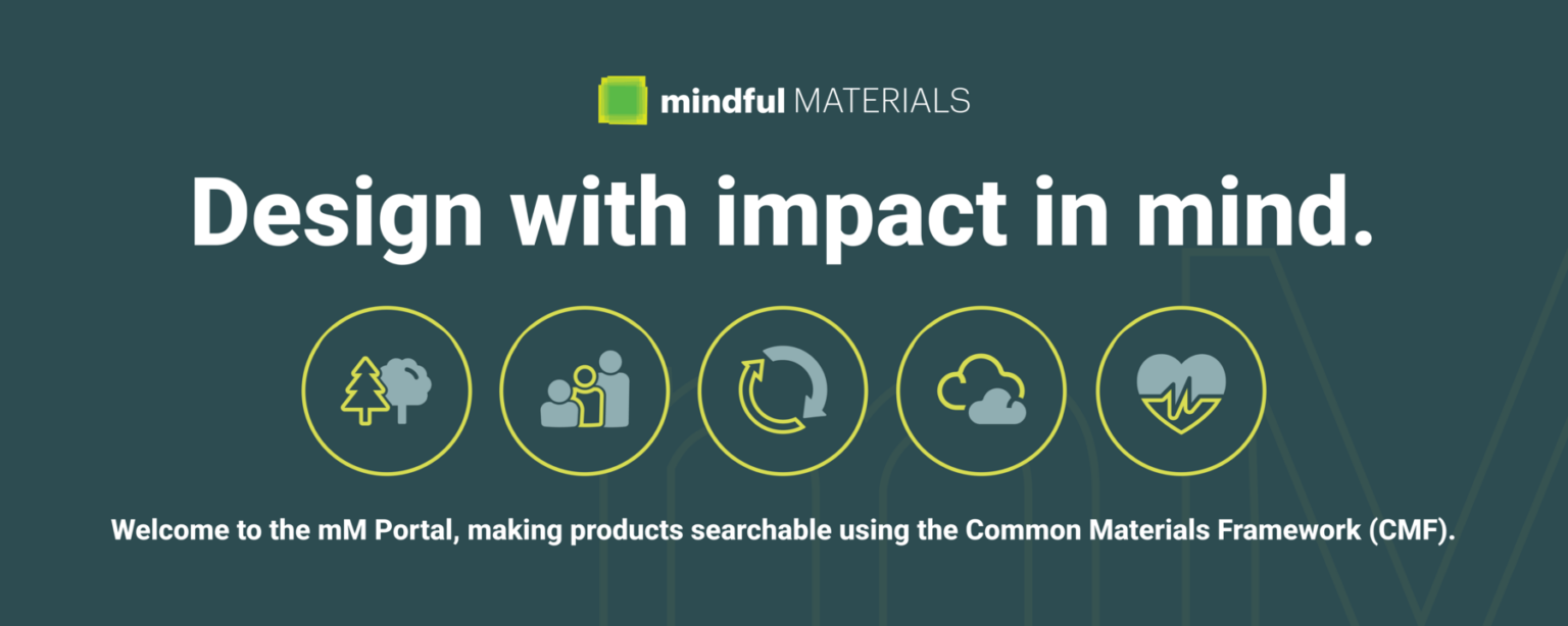 Shaping Tomorrow's Built Environment: Advancing mindful MATERIALS ...